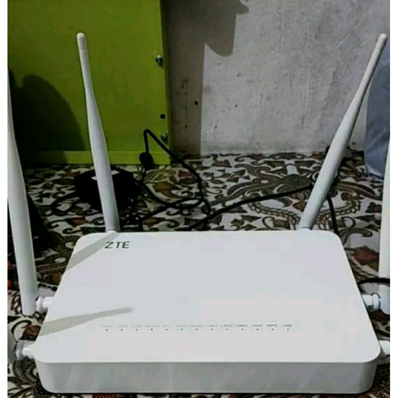 Jual ROUTER ZTE F670 PREMIUM ANTENA 6 | Shopee Indonesia