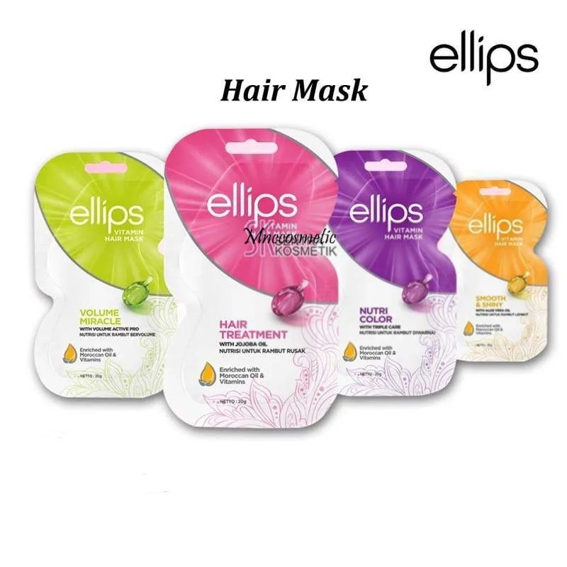 Jual ELLIPS Vitamin Hair Mask 20g | Shopee Indonesia