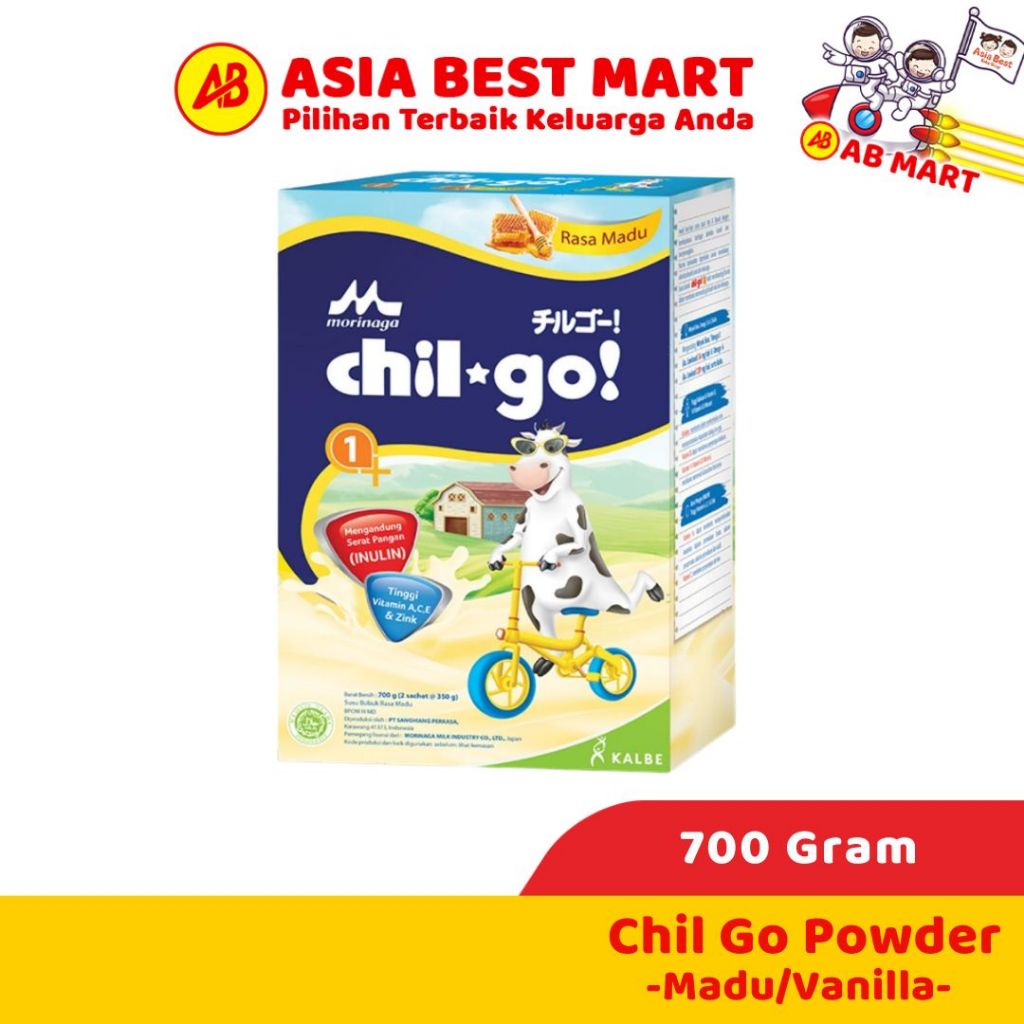 Jual Morinaga Chil Go Powder 1+ Madu Vanilla Susu Bubuk 700 Gr Susu ...