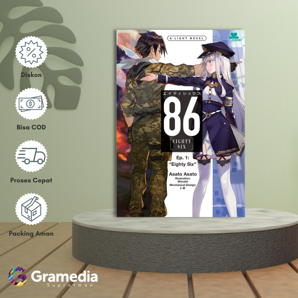 Jual Gramedia Supratman | Eighty Six Ep. 1: Eighty Six | Shopee Indonesia