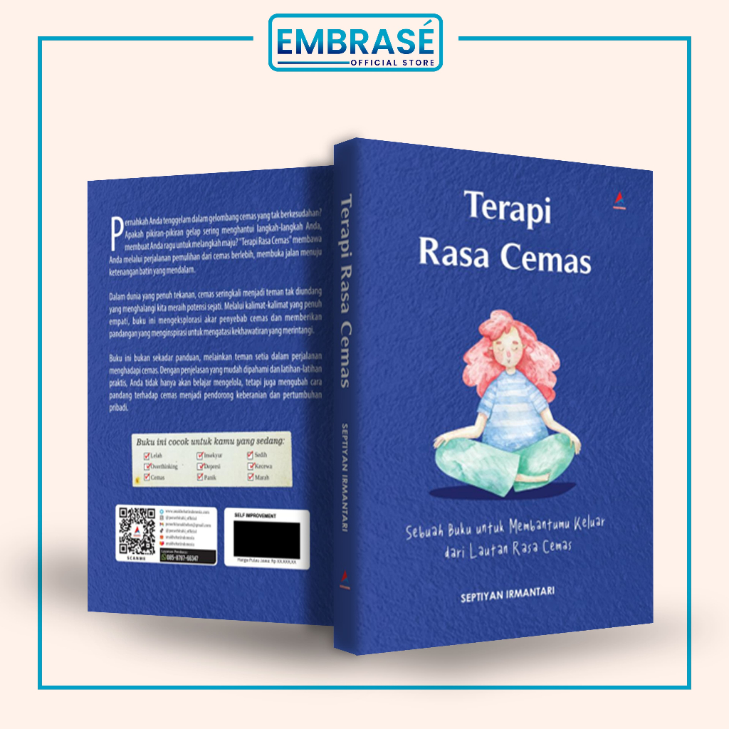 Jual Buku Terapi Rasa Cemas : sebuah buku untuk membantumu keluar dari ...