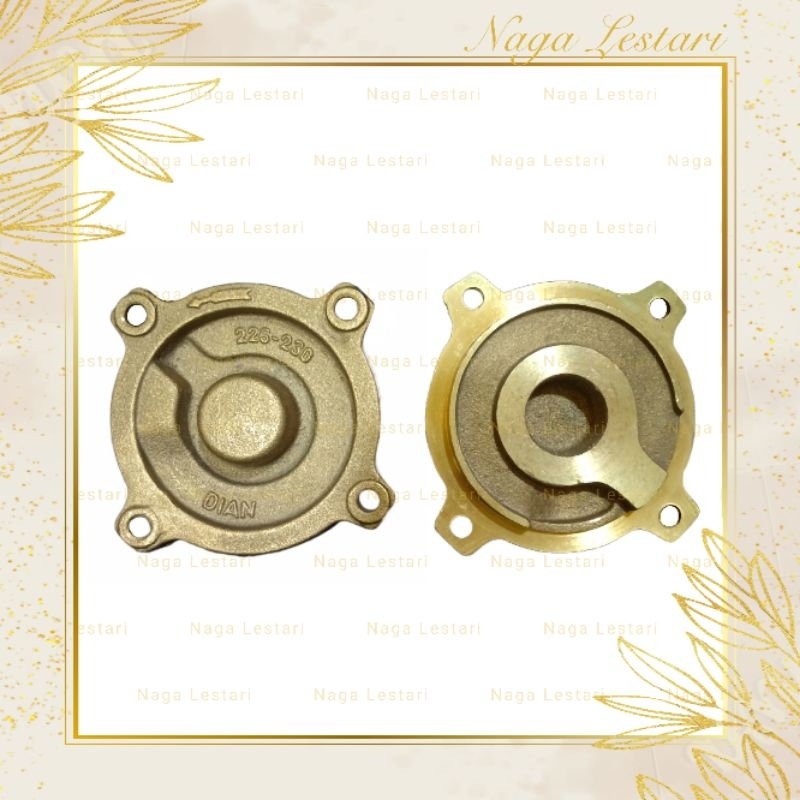 Jual CASING COVER KUNINGAN POMPA AIR SHIMIZU 226 / 230 BIT | Shopee ...