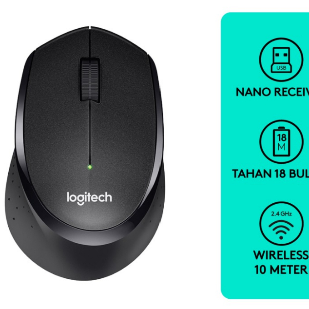 Jual Logi Mouse Wireless M 275 Silent | Shopee Indonesia