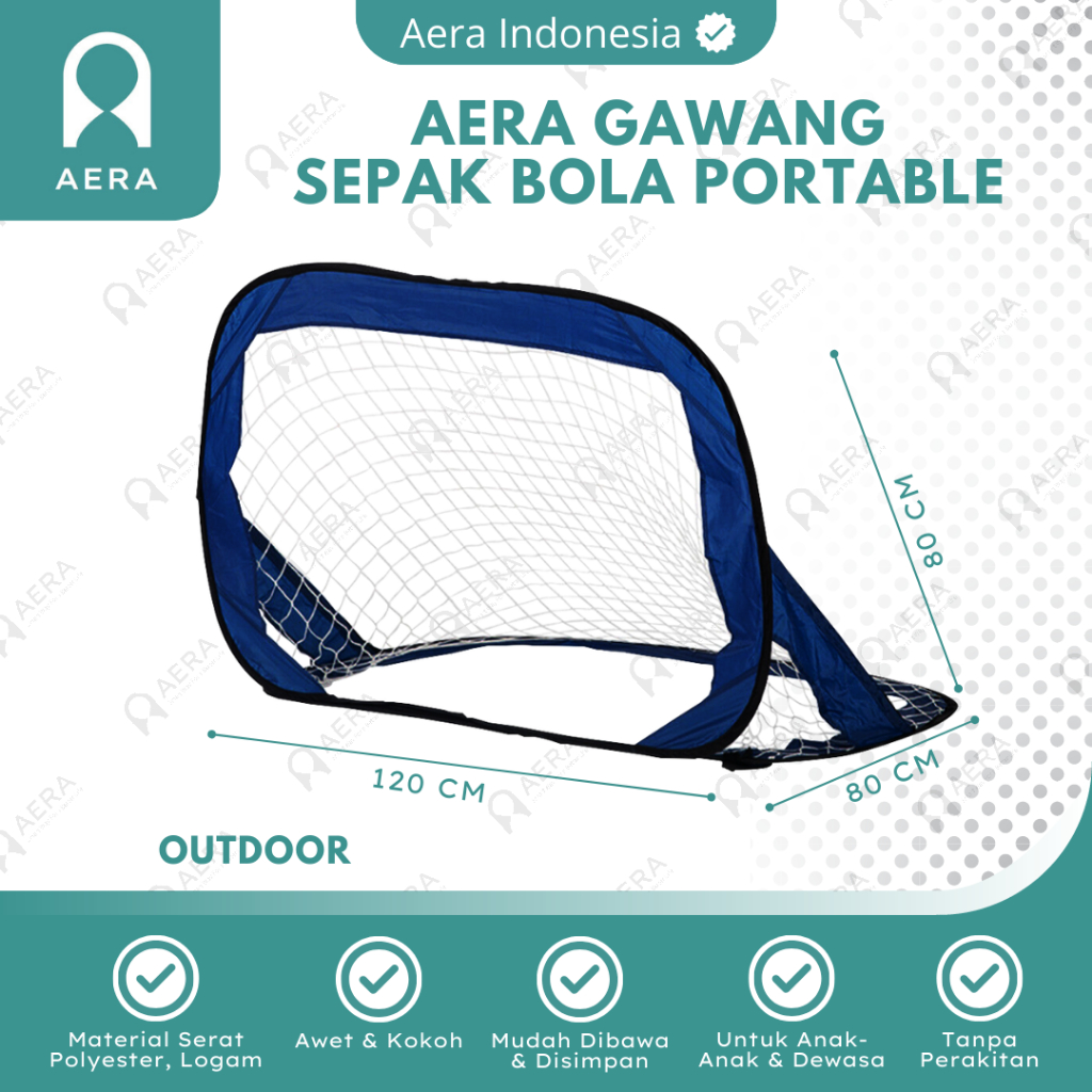 Jual AERA Gawang Sepak Bola Portable | Gawang Lipat Anak | Soccer Game ...