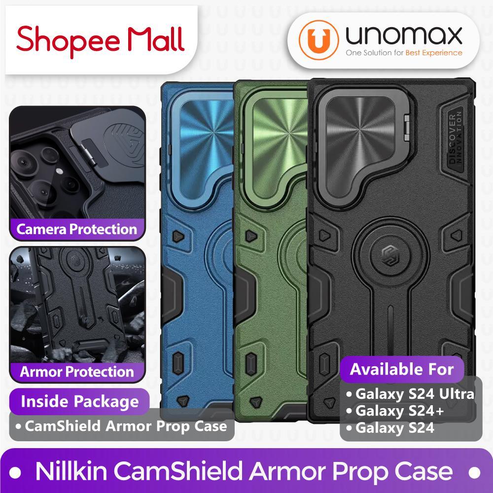 Jual Case Samsung Galaxy S24 Ultra / S24+ Plus / S24 Nillkin CamShield Armor Prop Camera Cover ...
