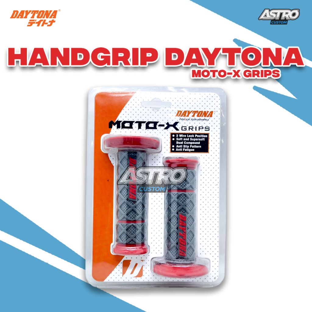 Jual Handgrip Daytona Racing Original Moto-X Grips Two Tone Universal ...