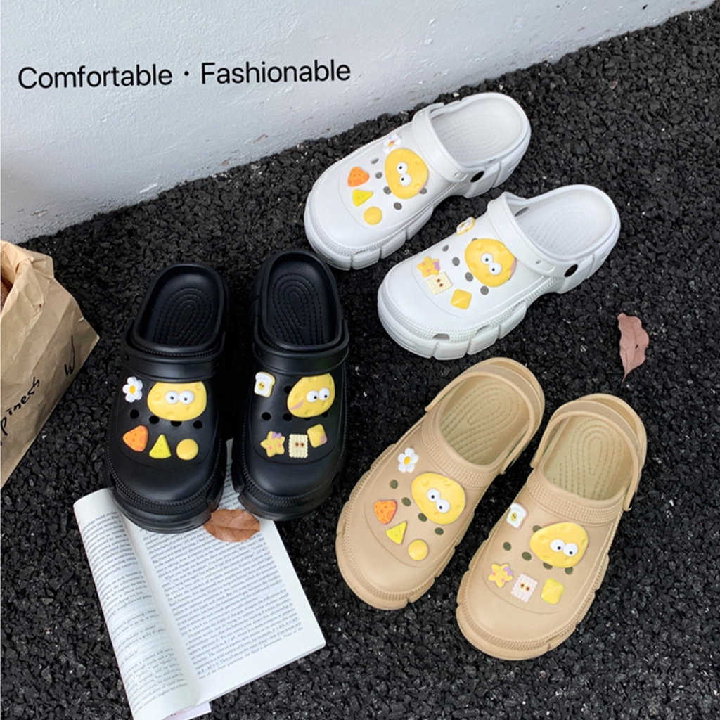 Jual KOMIN-Sandal Kodok cros Sandal Jelly Fuji Sendal Baim Wanita Slip ...