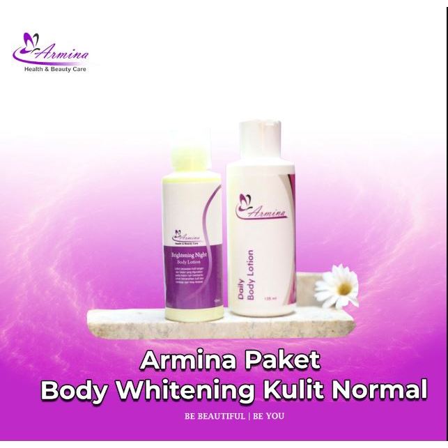 Jual ARMINA PAKET BODY LOTION BODY LOTION WHITENING HAND BODY PEMUTIH ...