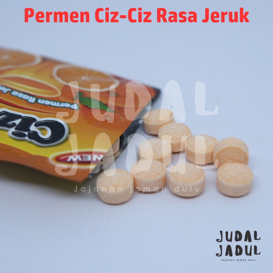 Jual Permen Tablet Ciz Ciz Rasa Jeruk 20gr 1 Renceng Isi 10 Shopee