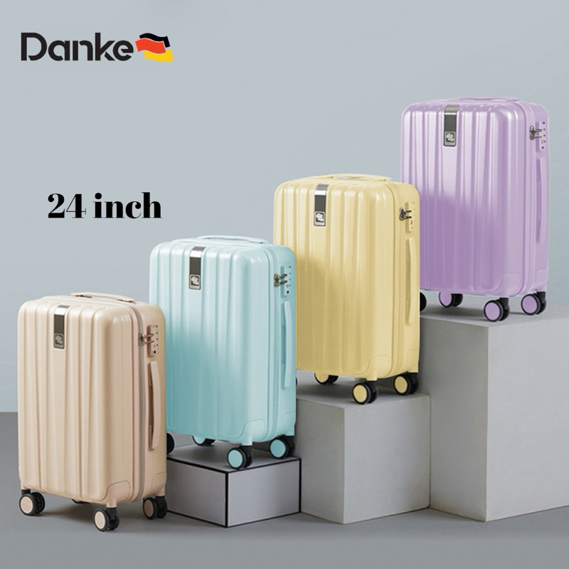 Jual Danke ORI Koper Bagasi 24inch antipecah Signature H80002 | Shopee ...