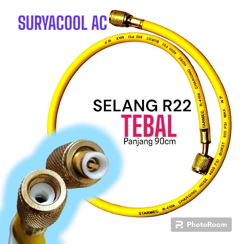 Jual 1 PCS R22 TEBAL SELANG MANIFOLD 90CM AC | Shopee Indonesia