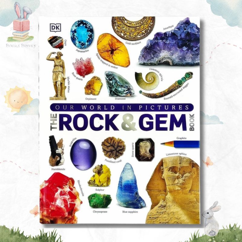 Jual (DK) Our World in Pictures The Rock and Gem Book, Original - Books Bunny, Encyclopedia book ...
