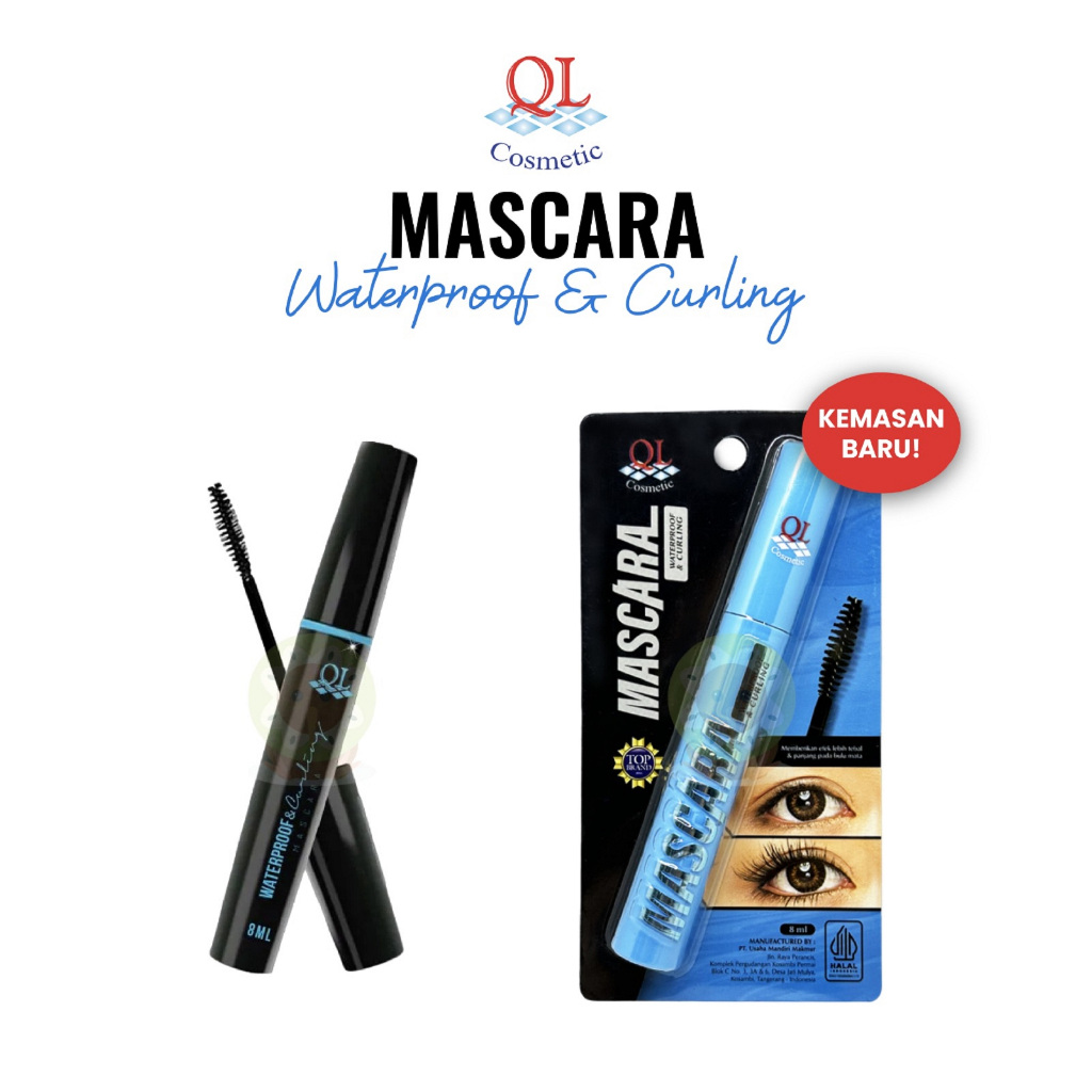 Jual MASKARA QL ORIGINAL WATERPROOF AND CURLING MASCARA | Shopee Indonesia