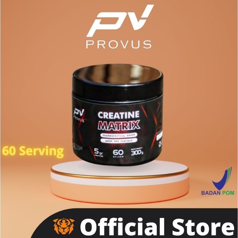 Jual PROVUS Creatine 60 Serving Kreatin 300g 300 gram | Shopee Indonesia