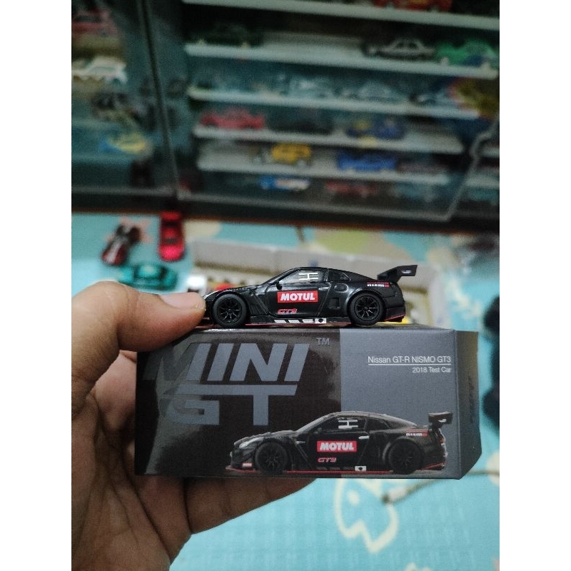 Jual Mini GT Nissan GT R Nismo GT3 Black Motul | Shopee Indonesia