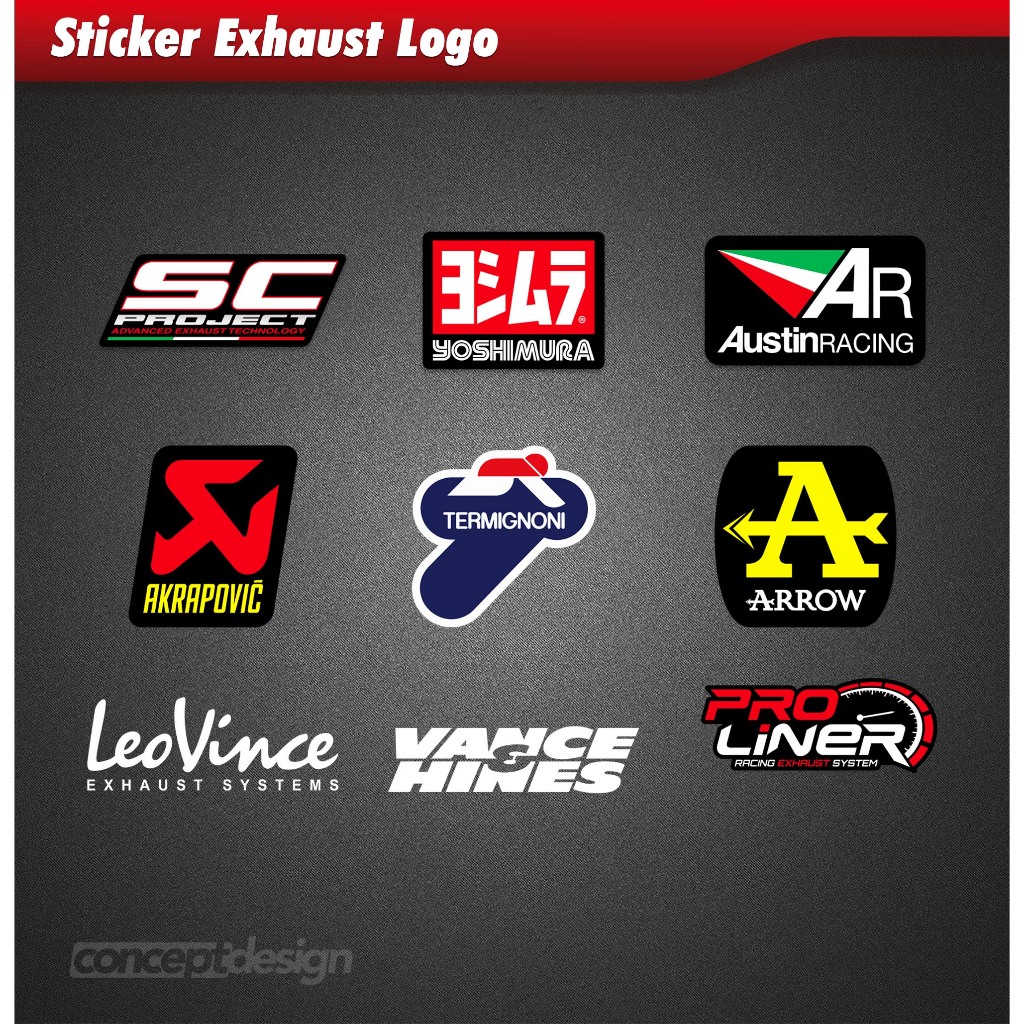 Jual Sticker Exhaust Logo | Shopee Indonesia