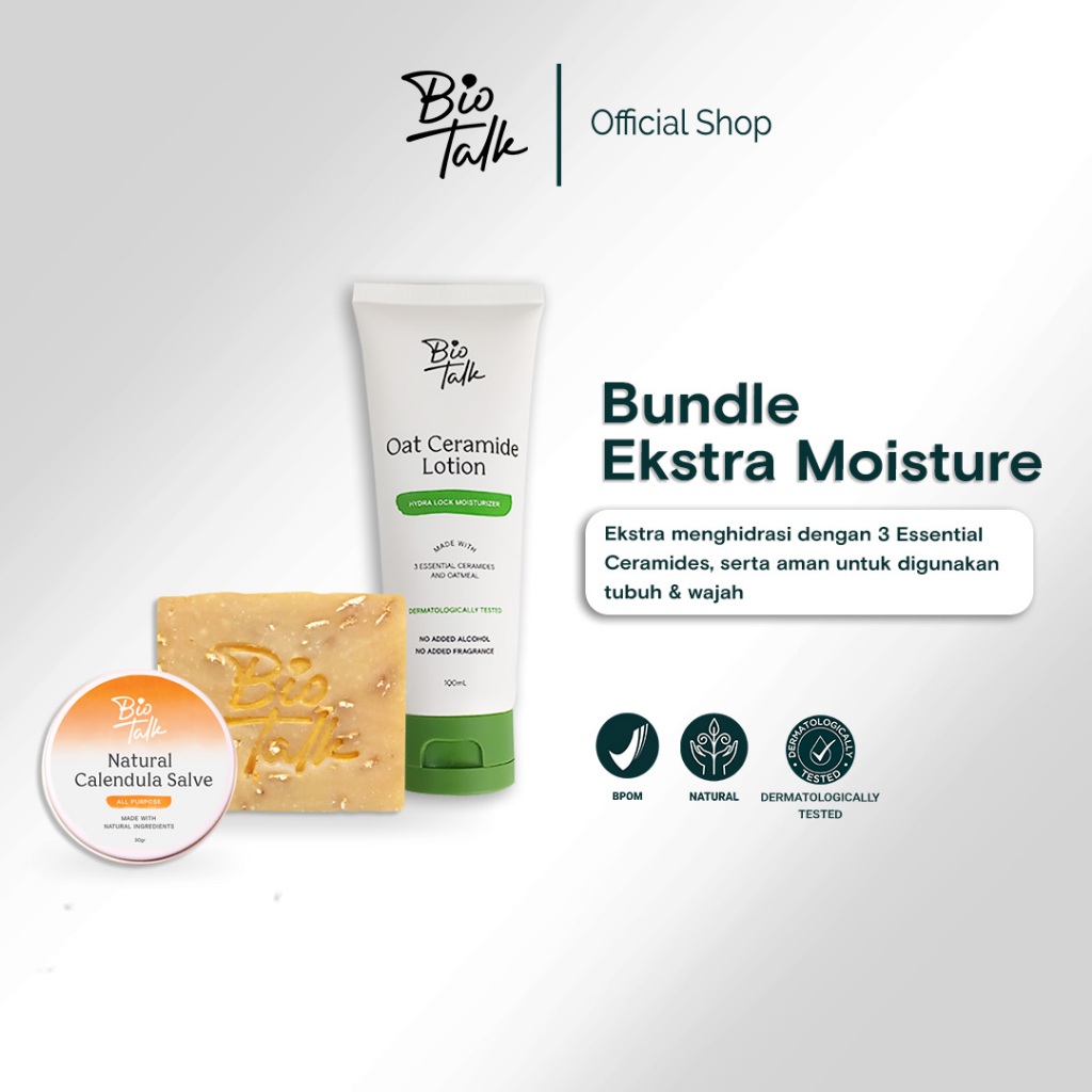 Jual Biotalk Bundle Extra Moisture | No Steroid SLS/SLES | Membantu ...