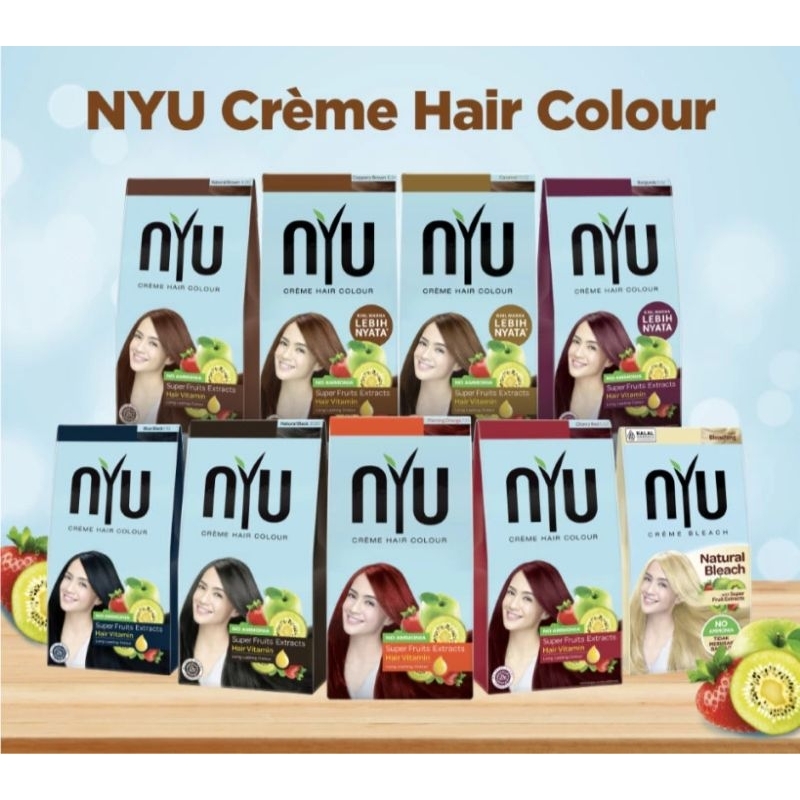 Jual Nyu Creme Hair Colour (Box) | Shopee Indonesia