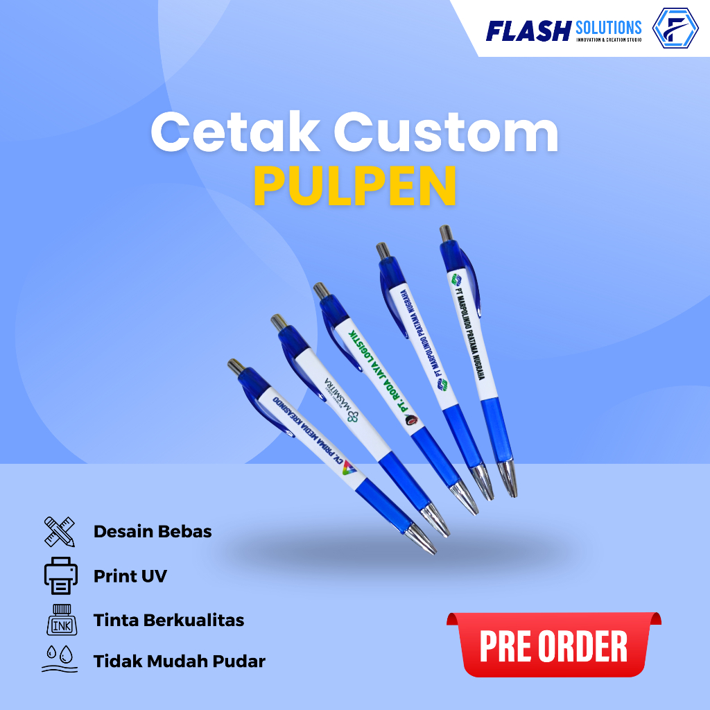 Jual Custom Cetak Pulpen/ Print Pulpen | Shopee Indonesia