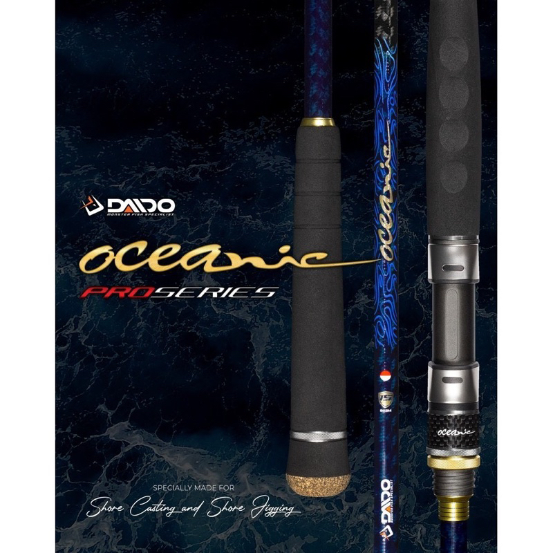 Jual JORAN SPINNING DAIDO OCEANIC PROSERIES CARBON HOLLOW | Shopee ...