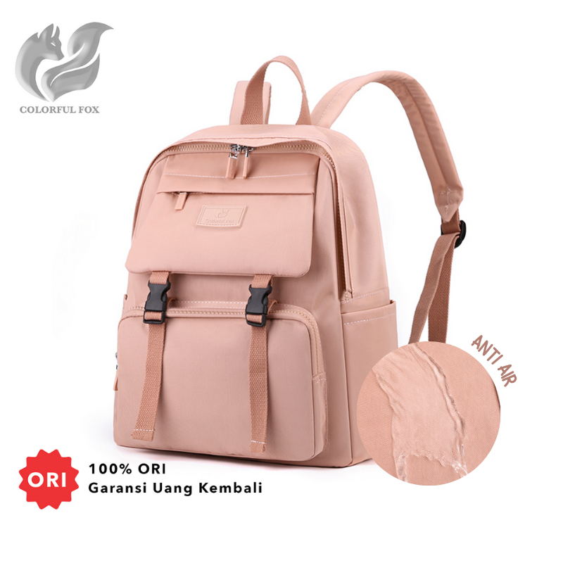 Jual COLORFUL FOX 0497 Tas Ransel Wanita Backpack Wanita Remaja Tas ...
