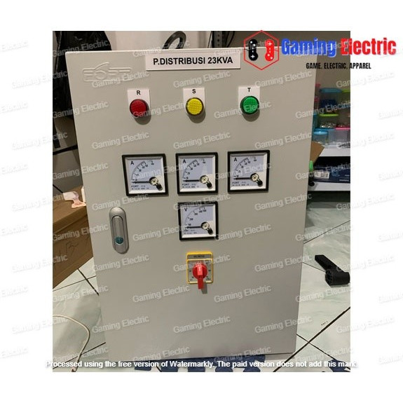 Jual Panel Distribusi 3 phase daya 16.500VA/16.5KVA Chint | Shopee ...