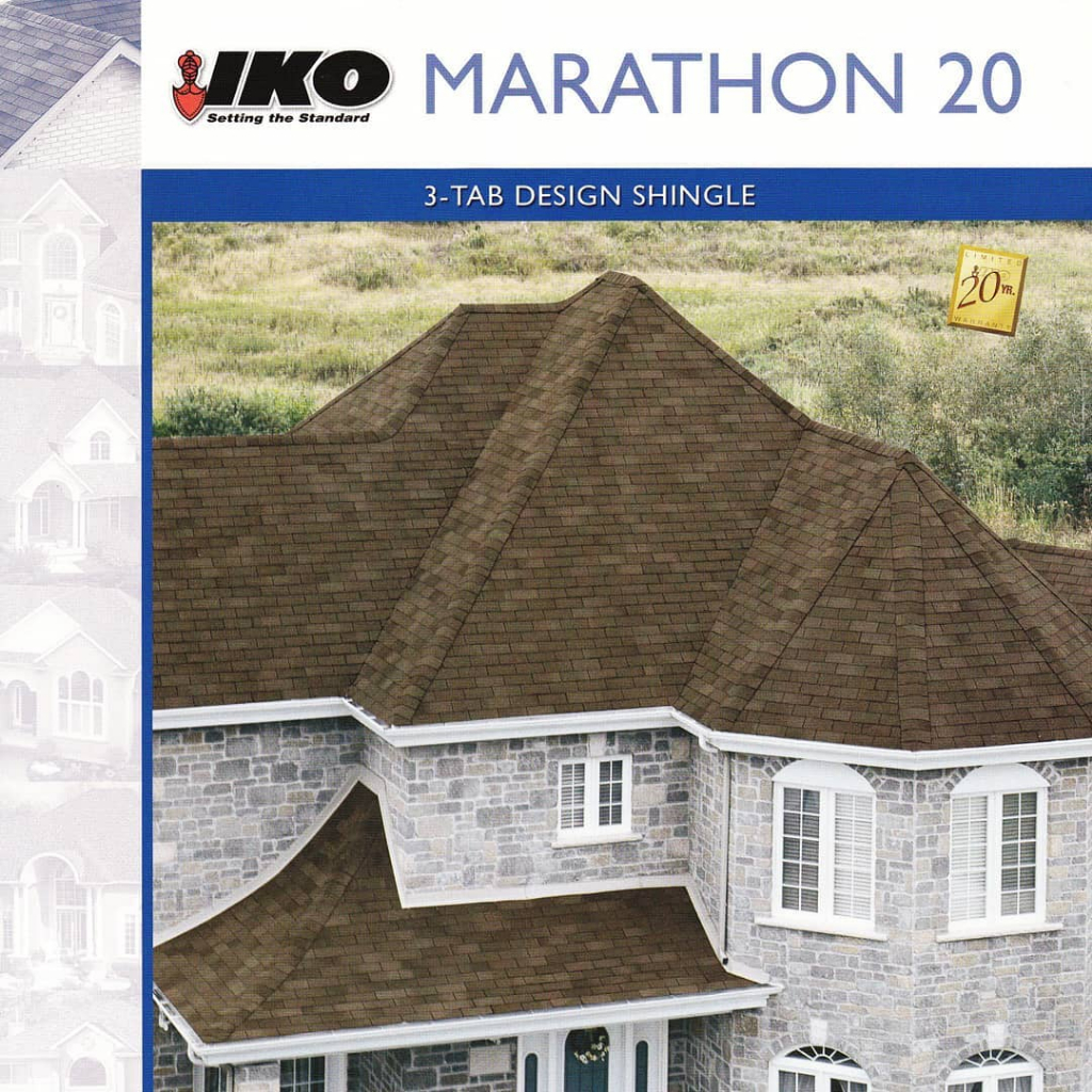 Jual Genteng Aspal Bitumen IKO Marathon AR20 | Atap IKO Marathon Plus AR 20 | Shopee Indonesia