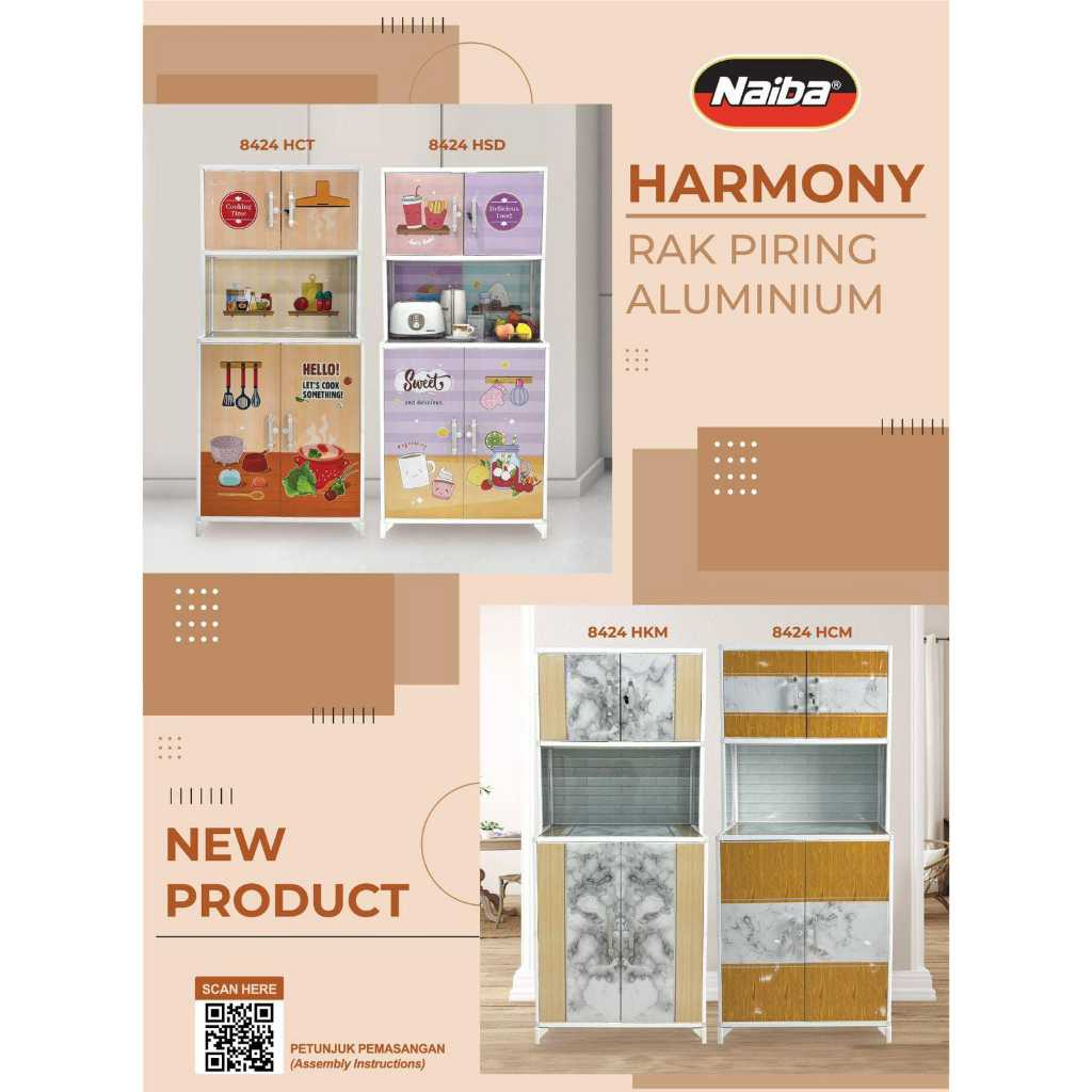 Jual RAK PIRING / LEMARI PIRING / RAK PIRING ALUMINIUM - NAIBA | Shopee ...