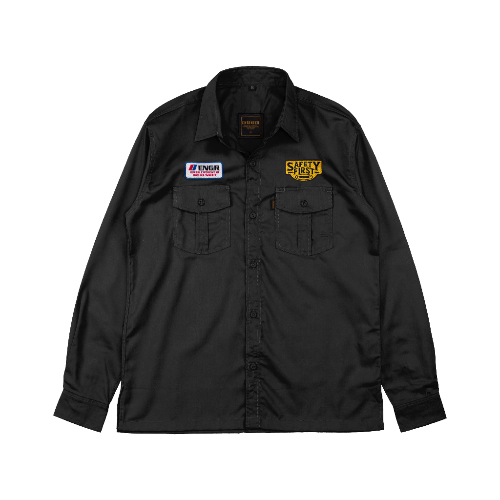 Jual Engineer Workwear - WORKSHIRT LS - SERI KEMEJA PATCH PANJANG 6 ...