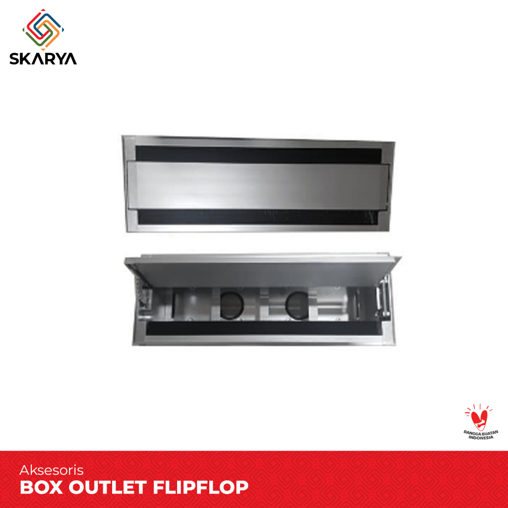 Jual Box Outlet Meja Flip Flop 4 Lubang 40cm (Baru) | Shopee Indonesia