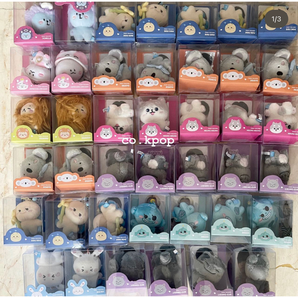 Jual [DP] FUNNY TREASURE MD - PLUSH KEYRING, PHOTOCARD HOLDER, MONITOR ...