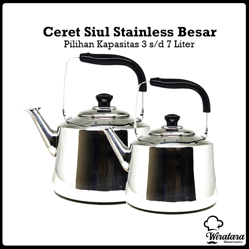 Jual HORSE Teko Siul Air Panas Stainless 7 Liter | Ceret Bunyi Masak Air | Whistling Kettle ...