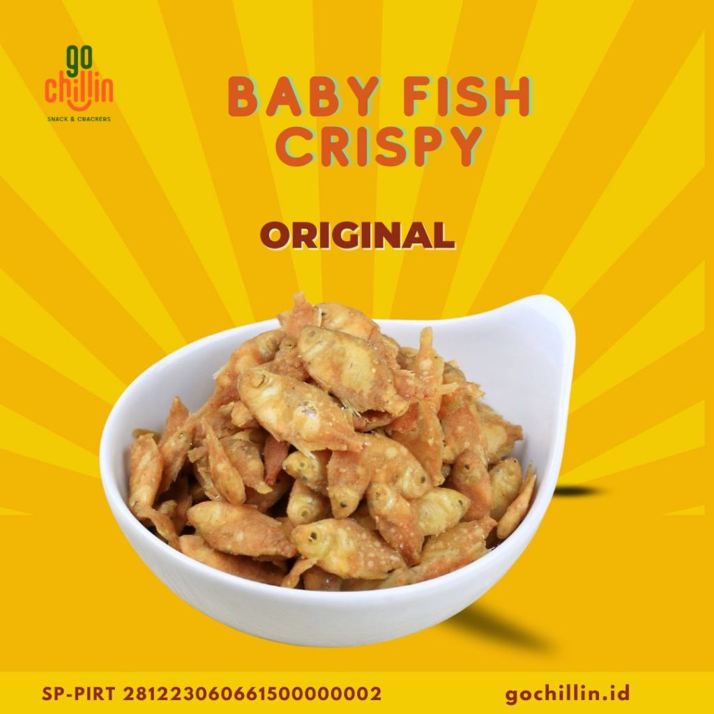 Jual GoChillin - Baby Fish Crispy Ikan Pepetek Krispi Rasa Original ...