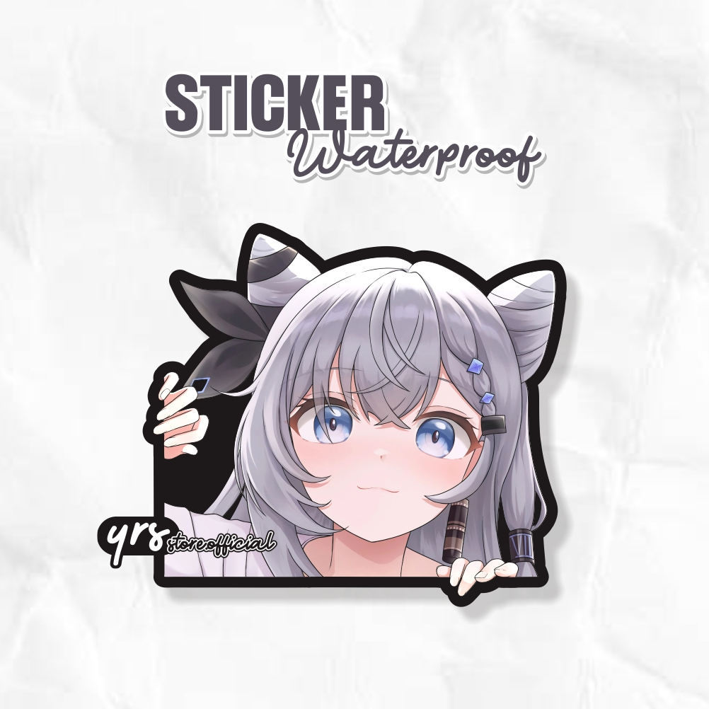 Jual Sticker Anime Intip Vestia Zeta Vtube / Sticker Anime Waterproof ...