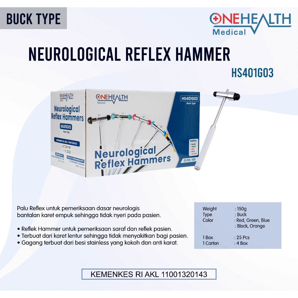 Jual Palu Reflek / Reflex Hammer Neurological / Palu Buck - General ...