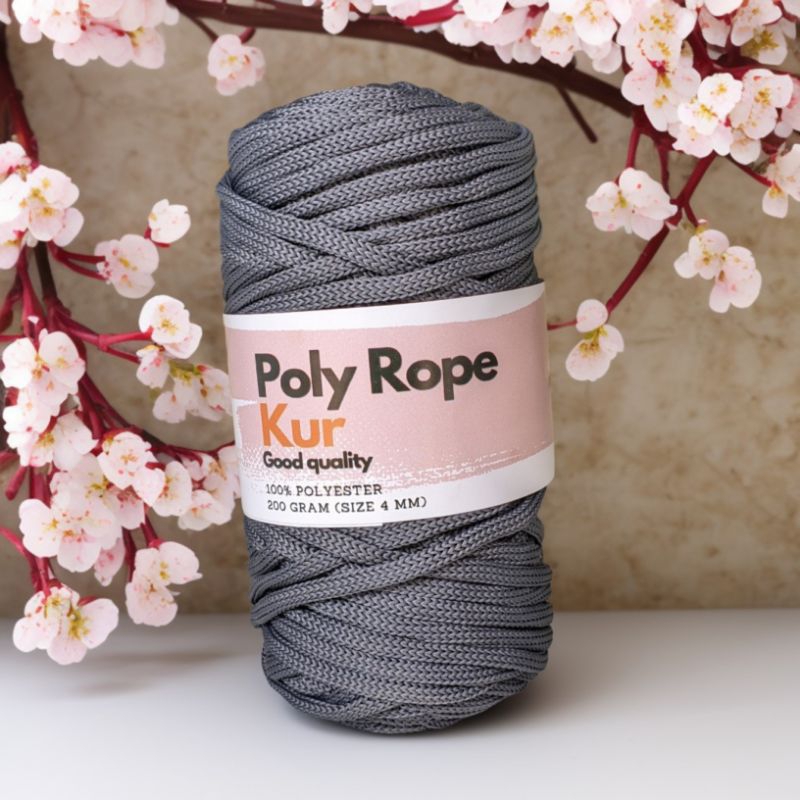 Jual KATALOG 6 BENANG RAJUT POLY ROPE / TALI KUR 4 MM 200 GRAM | Shopee ...