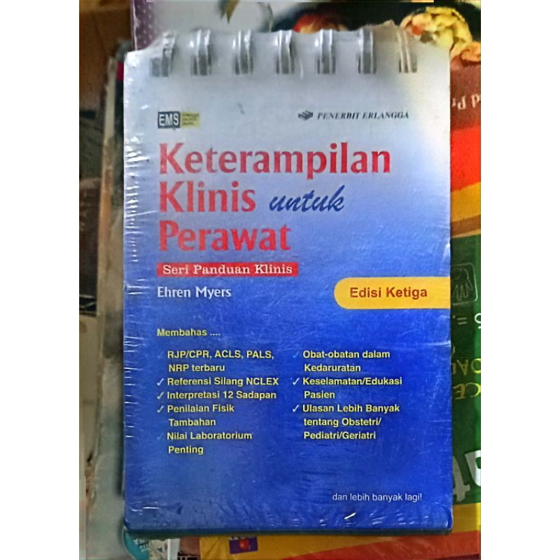 Jual SERI PANDUAN KLINIS KETRAMPILAN KLINIS UNTUK PERAWAT EDISI KE TIGA | Shopee Indonesia