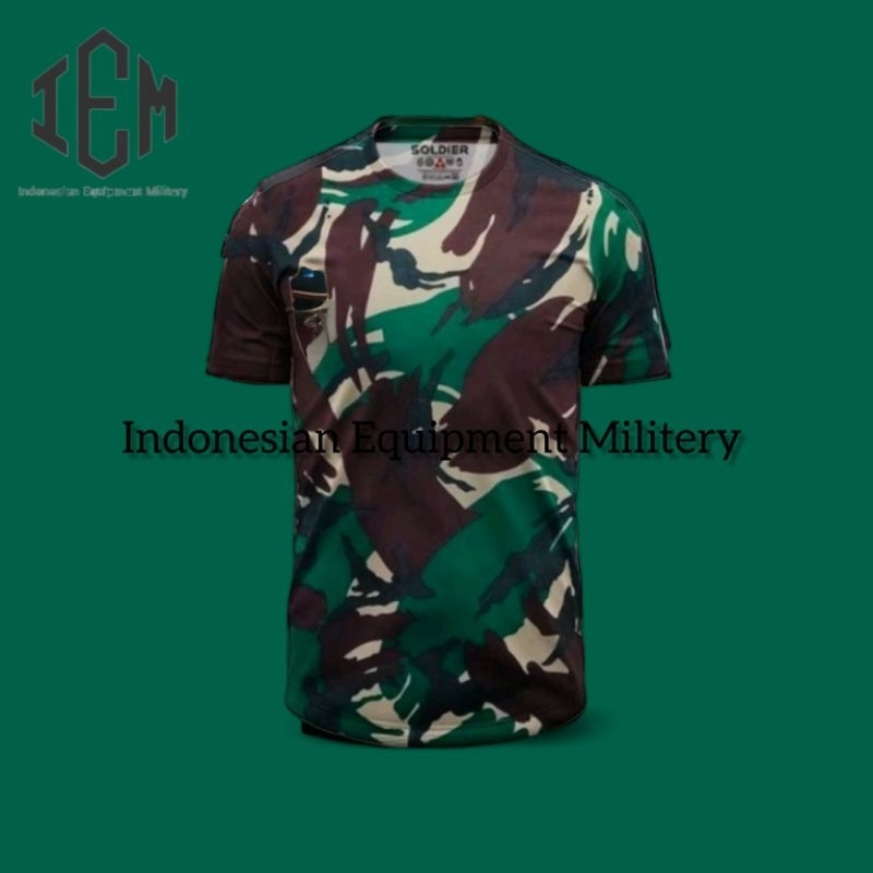 Jual KAOS LORENG DRYFIT SOLDIER//KAOS ARMY MALVINAS | Shopee Indonesia