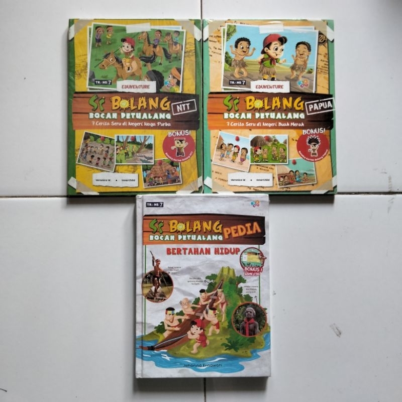Jual Buku Anak - Si Bolang - Bocah Petualangan - Papua NTT Bertahan ...