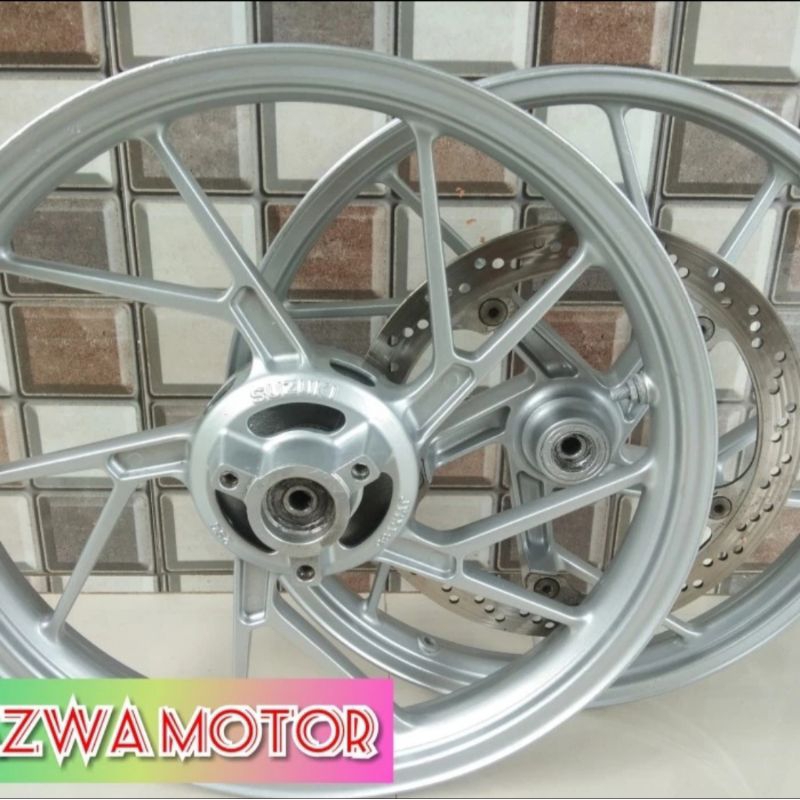 Jual VELG RACING SATRIA FU ORIGINAL REPAINT | Shopee Indonesia