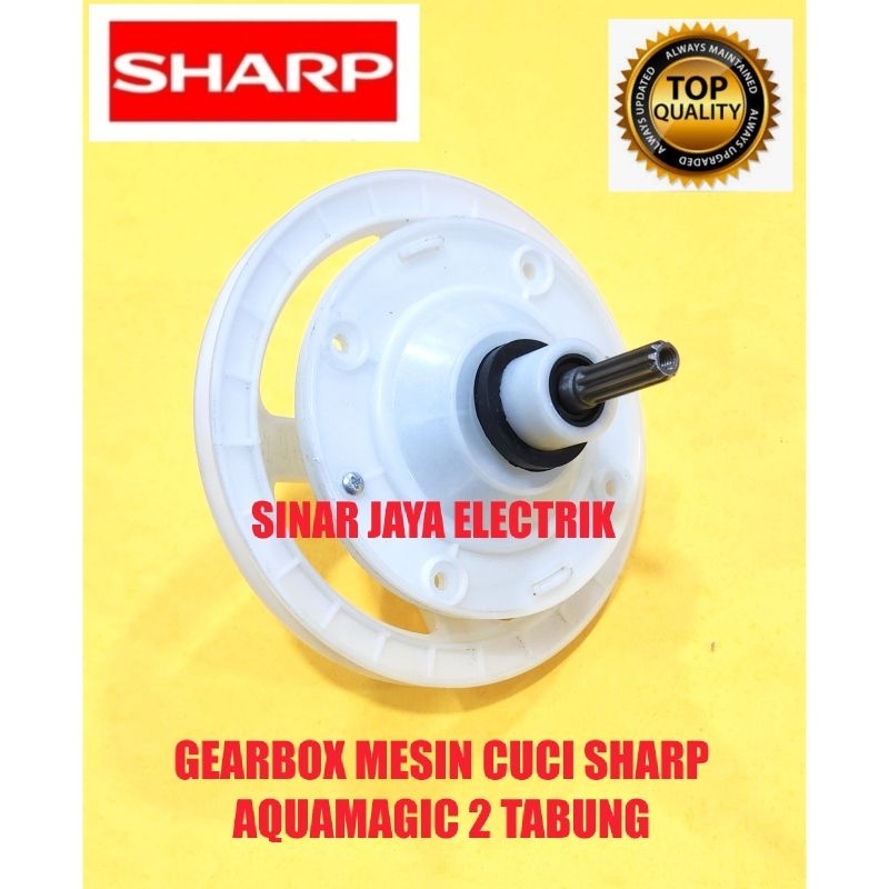 Jual GEARBOX MESIN CUCI SHARP AQUAMAGIC 2 TABUNG | Shopee Indonesia