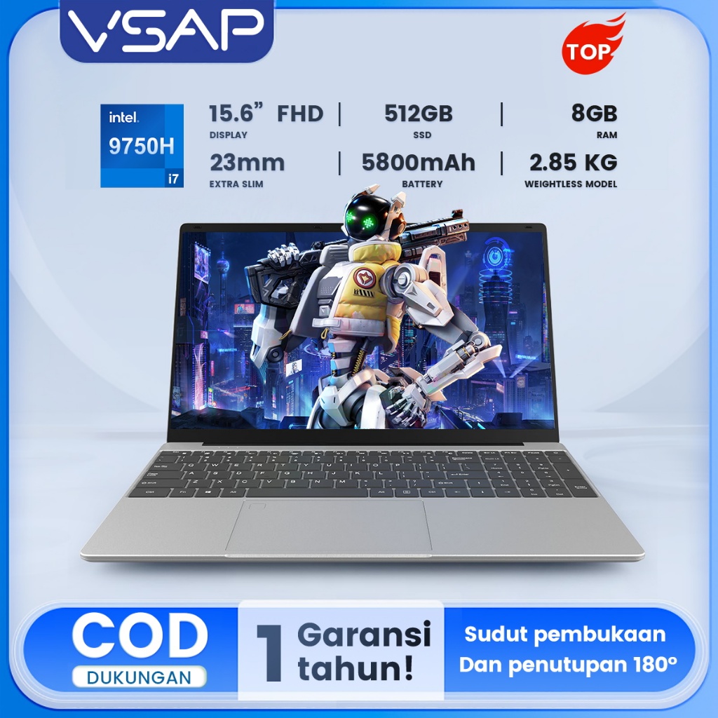 Jual （Garansi Resmi+Bisa COD）VSAP Notebook Laptop Celeron N5095/i7 ...