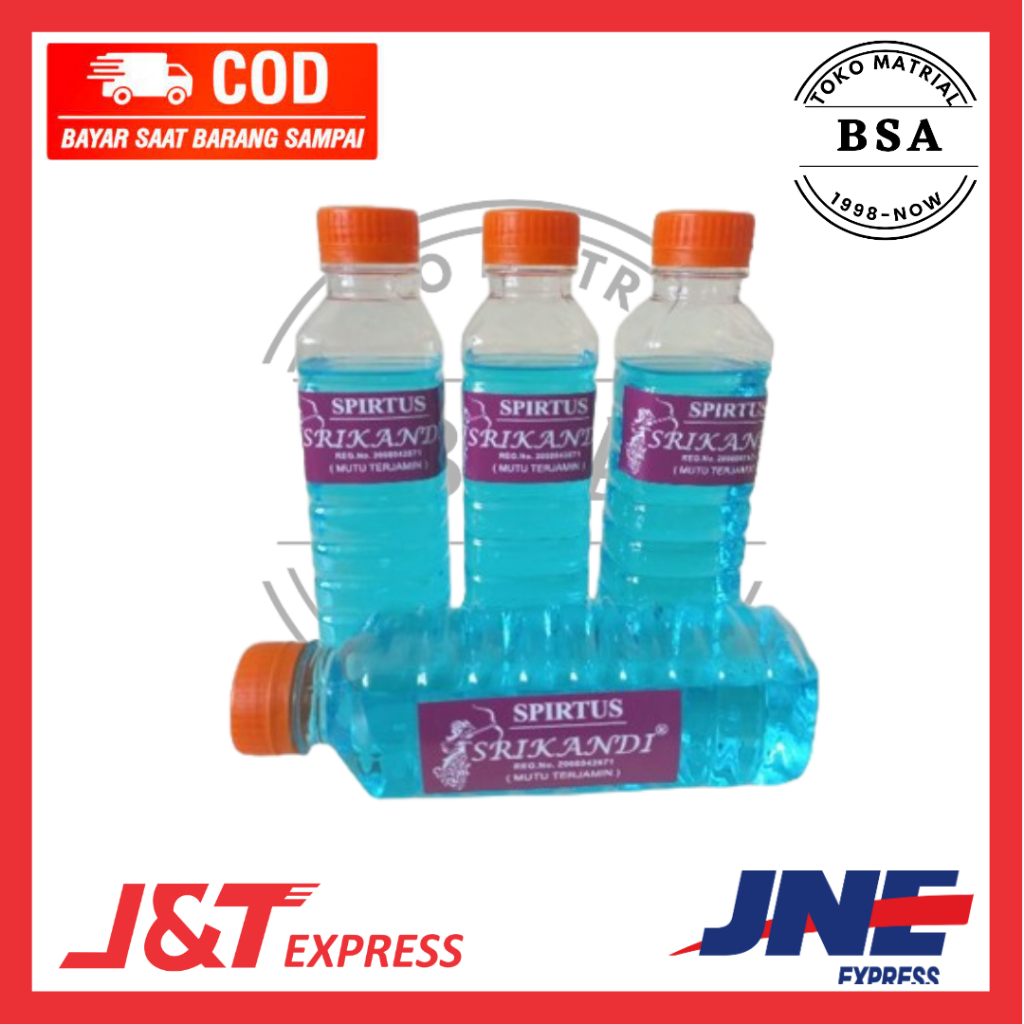 Jual SPIRTUS BOTOL BIRU Srikandi 200ml | Shopee Indonesia