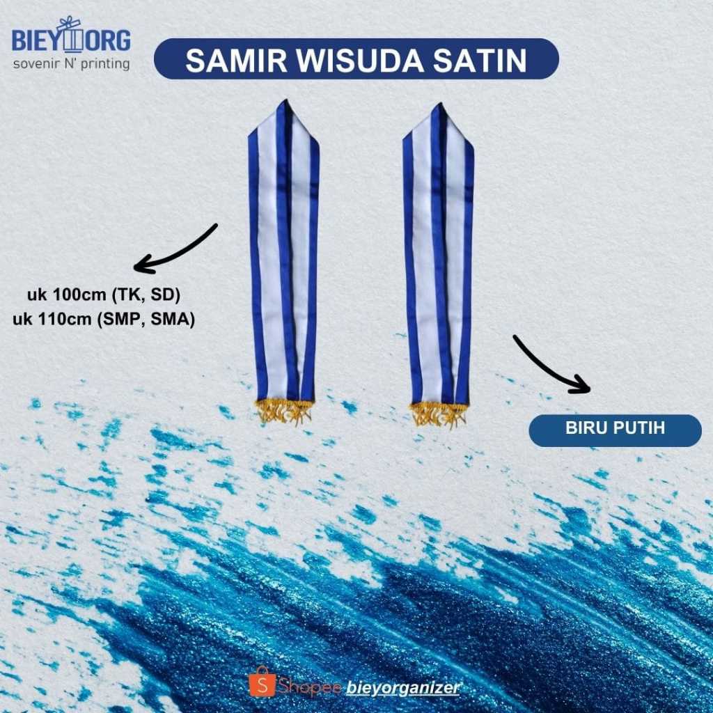 Jual SAMIR MURAH SATIN I SAMIR WISUDA I SAMIR SEKOLAH I SAMIR 2 WARNA I ...