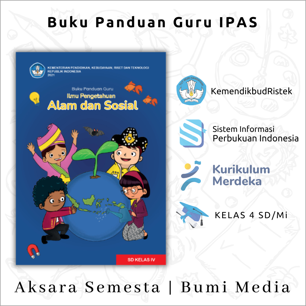 Jual Buku Panduan Guru IPAS Ilmu Pengetahuan Alam dan Sosial SD KELAS IV 4 Kurikulum Merdeka ...