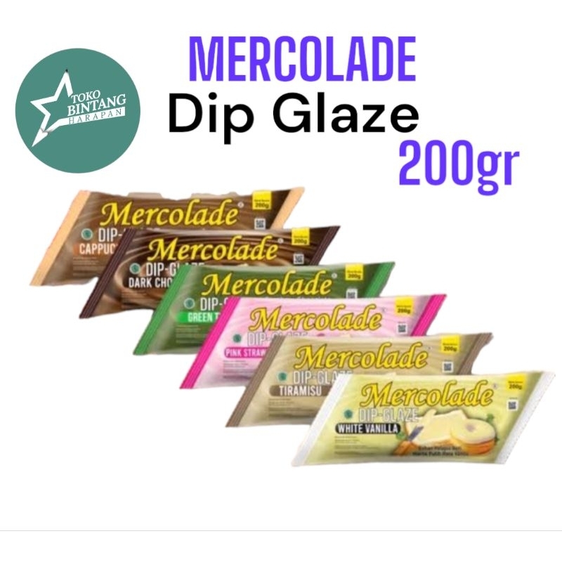 Jual Mercolade dip glaze sachet 200gr | Shopee Indonesia