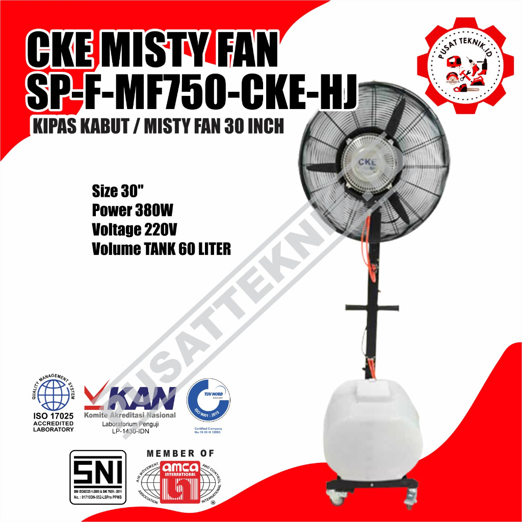 Jual MISTY FAN CKE 30" KIPAS ANGIN KABUT MISTY FAN SPRAY FAN CKE 30INCH ...