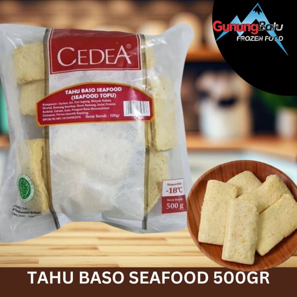 Jual CEDEA TAHU BASO SEAFOOD 500GR | Shopee Indonesia