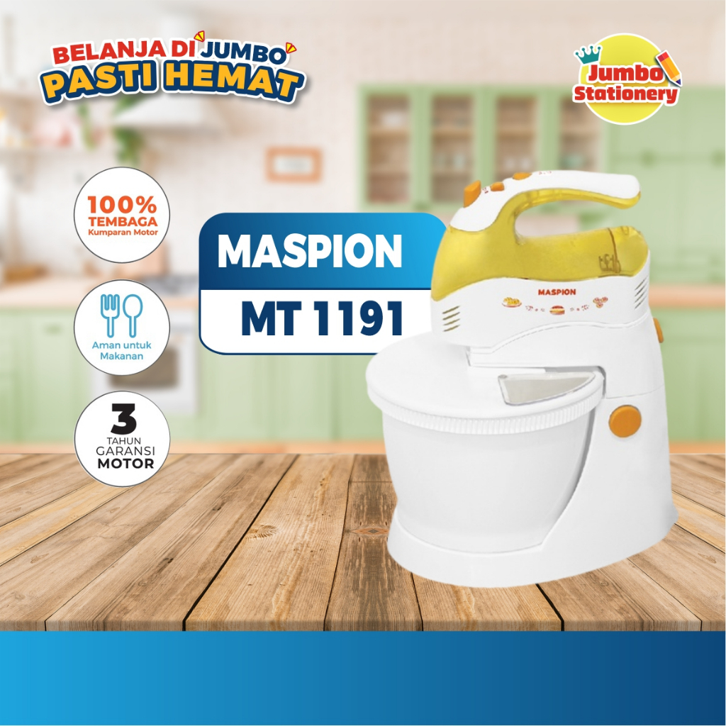 Jual Maspion Stand Mixer MT-1191 MT1191 | Shopee Indonesia