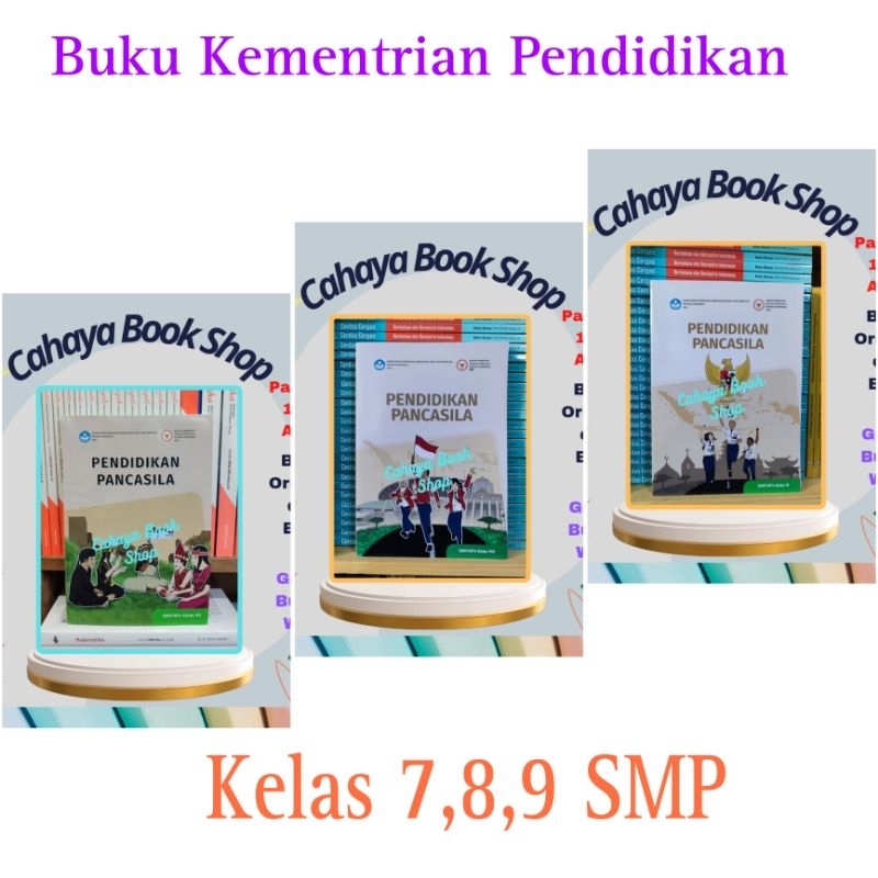 Jual Buku Pendidikan Pancasila Kelas 7,8,9 SMP Kurikulum Merdeka | Shopee Indonesia